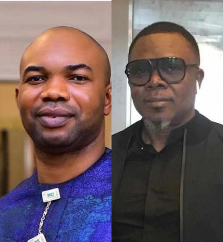 Mr Peter Omoh Dunia Felicitates with the Executive Director of FENOG ...