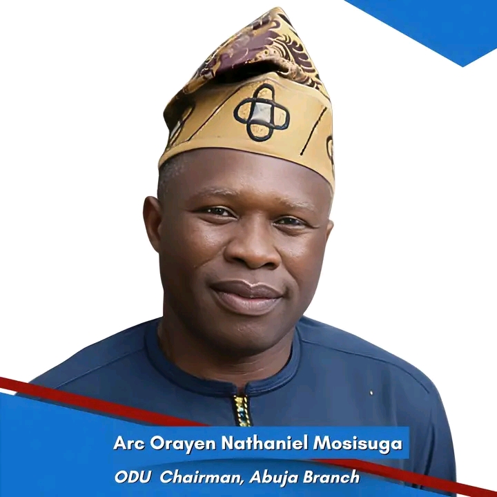 Arc Nathaniel Orayen Mosisuga, is not a stranger and new person to me ...