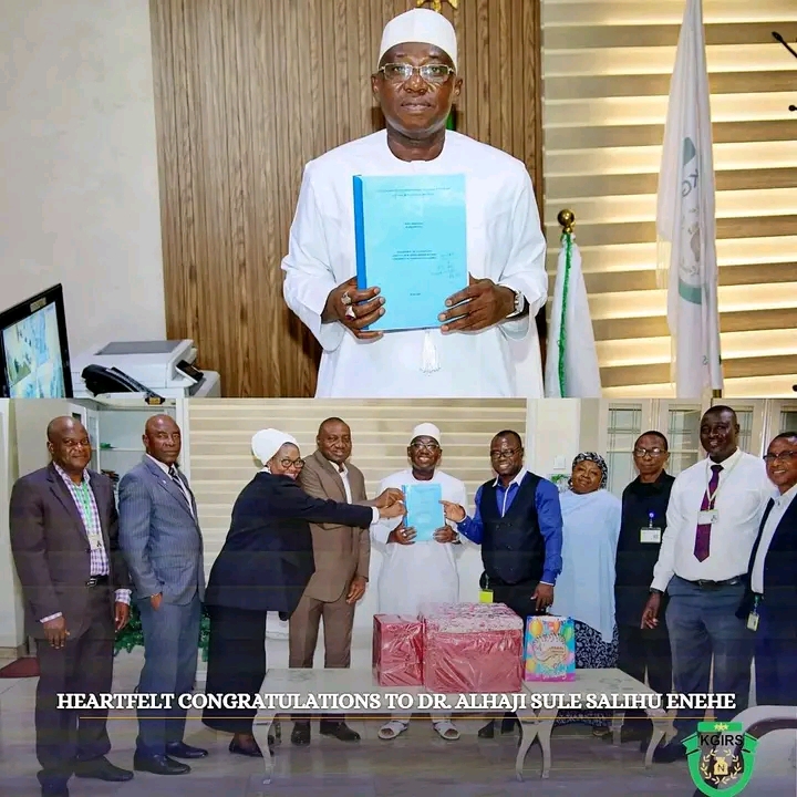 HEARTFELT CONGRATULATIONS TO DR. ALHAJI SULE SALIHU ENEHE - The Reflection